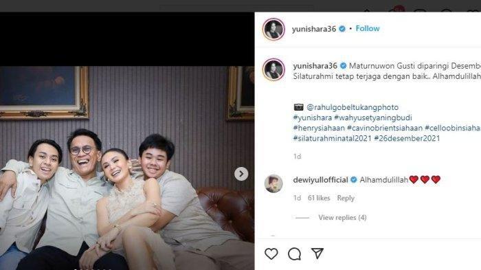 Ternyata Ini Mantan Suami Yuni Shara, Tetap Akur dan Harmonis dengan Mantan Istri dan Anak-anak ...