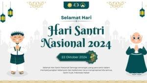 30 Kata-kata Ucapan Selamat Hari Santri 2024 Penuh Makna dan Menyentuh Hati, Bagikan ke Medsos ...