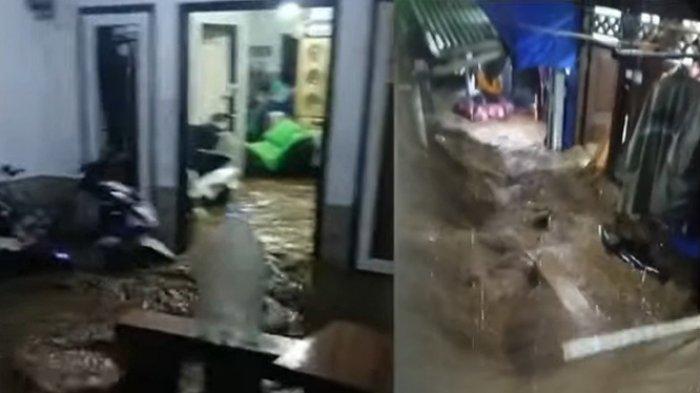 Banjir Bandang Terjang Puncak Bogor Minggu Malam, 1 Orang Hanyut hingga Jembatan Putus ...