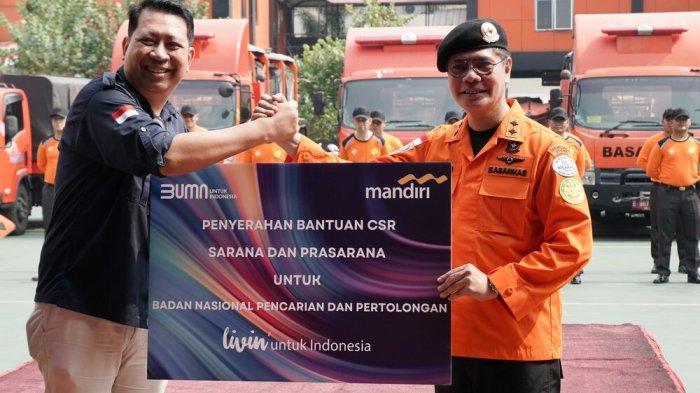 Siap Siaga! Bank Mandiri Serahkan Bantuan ke Basarnas dan Bentuk Tim ...