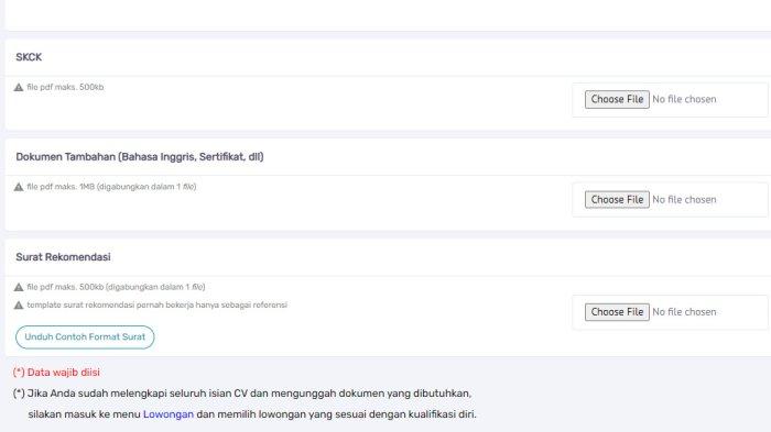 Besok Terakhir! Segera Unggah Dokumen Rekrutmen Bersama BUMN 2023 ...