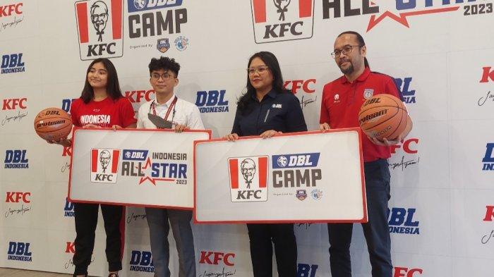 Ratusan Atlet Pelajar Terpilih Se-Indonesia Bakal Ikuti KFC DBL Camp 2023 - Tribunjakarta.com