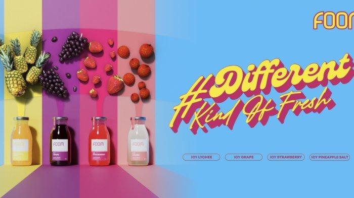 FOOM Hadirkan Varian Baru di FOOM Fruity Series - Tribunjakarta.com