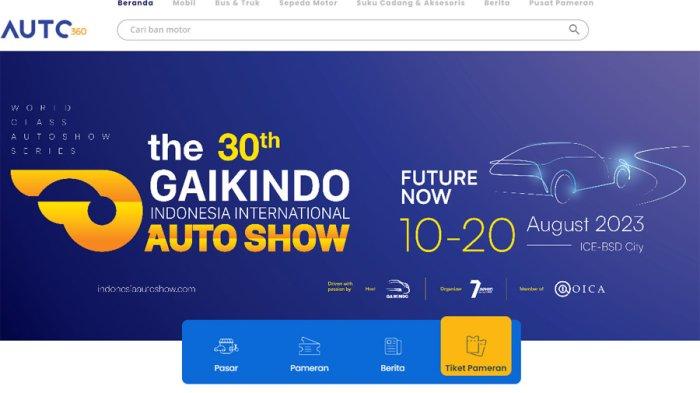Dibuka Mulai Hari Ini, Cek Harga Tiket GIIAS 2023, Pecinta Otomotif Merapat! - Tribunjakarta.com