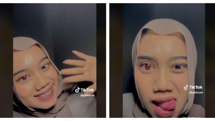Kisah Tiktokers Ghina Khanza Dapat Kekuatan Usai Pakai Mata 'Sharingan ...