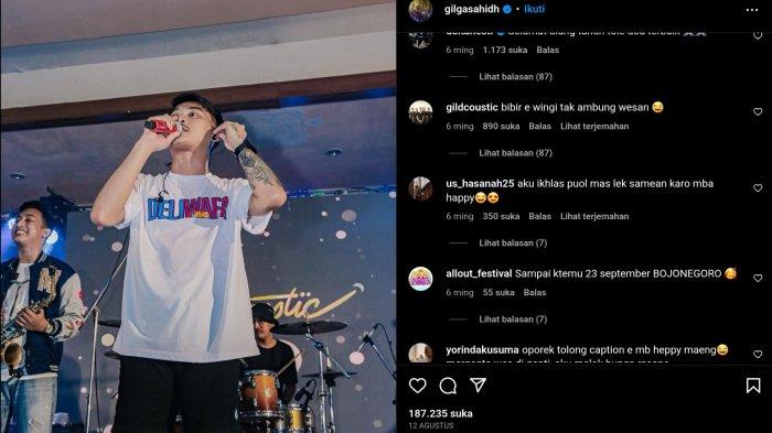Siapa Gilga Sahid? Penyanyi Kafe yang Belakangan Dijodohkan dengan Pedangdut Happy Asmara ...