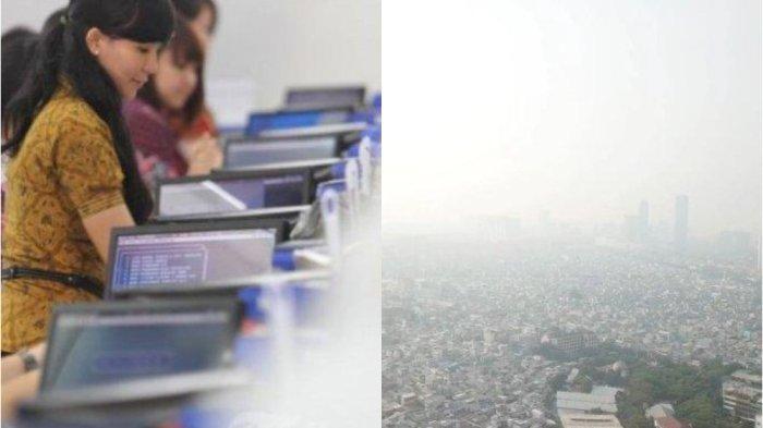 Pemkot Bekasi Kaji Kebijakan WFH Untuk ASN Guna Menekan Tingkat Polusi Udara - Tribunjakarta.com