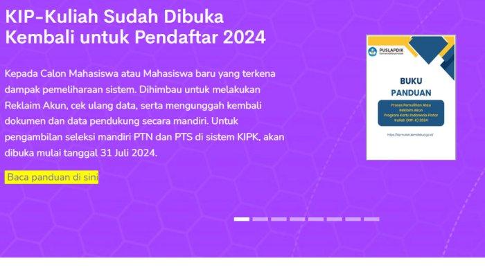 Cara Daftar KIP Kuliah Merdeka 2024, Mahasiswa Bisa Kuliah Gratis dan Dapat Uang Saku ...