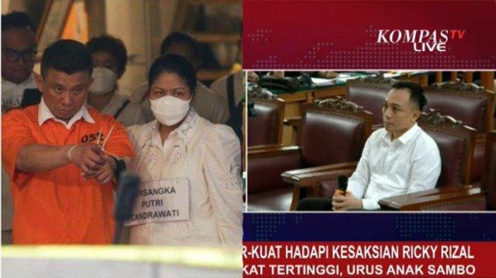Ricky Rizal Disebut Menyita Senjata Brigadir J karena Kondisi Putri ...