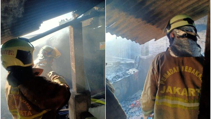 Gegara Korsleting Listrik Lagi, Rumah Minimalis Tiga Lantai di Kramat Jati Kebakaran ...