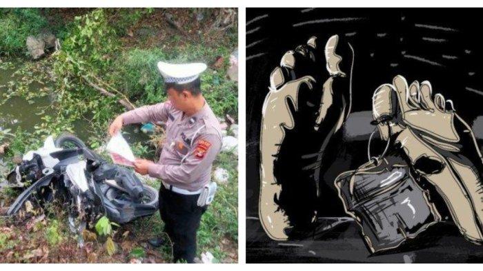 Kecelakaan Hari Ini di Lampung, Naik Motor Bonceng 4 Ngebut Masuk ...