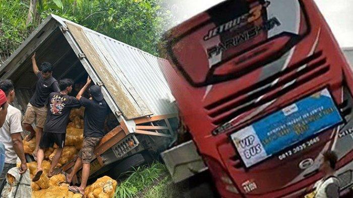 Terjadi Lagi Kecelakaan Akibat Truk Tak Kuat Menanjak, Setelah di Malang, Kini di Lampung ...