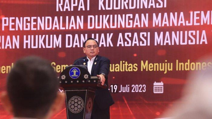 Pembukaan Rakor Dukungan Manajemen, Kemenkumham Sumsel Siap Dukung ... Pembukaan Rakor Dukungan Manajemen, Kemenkumham Sumsel Siap Dukung ...