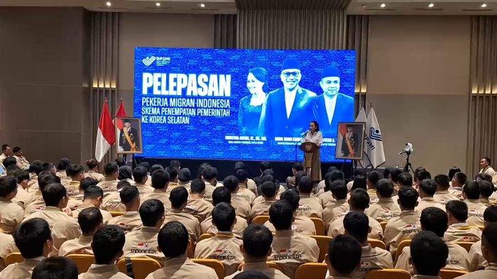 Momentum Hari Pahlawan, Kementerian P2MI Lepas 399 'Pahlawan Devisa' ke Korea Selatan ...