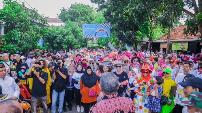 Warga Serpong Utara Semarak Rayakan HUT Ke-14 Tangsel - Tribunjakarta.com