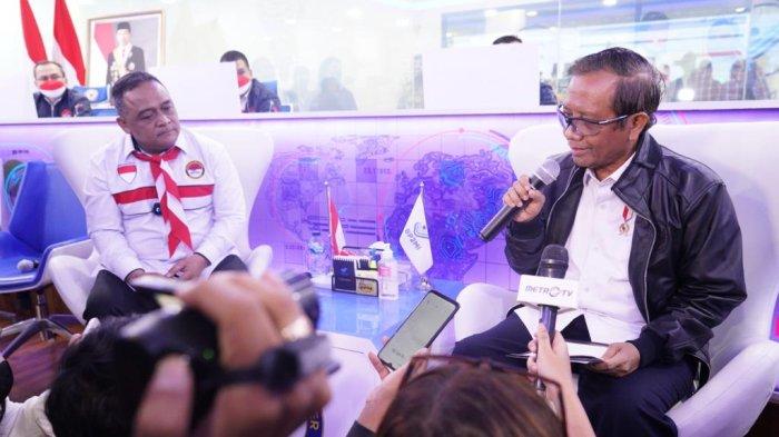 Kunjungi Command Center Karya Benny Ramdhani, Mahfud MD Nilai Teknologi ...