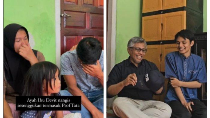 Devit, Anak Kuli Kayu yang Masuk ITB Ingin Belikan Rumah untuk Orangtua ...