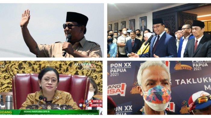 Hasil Survei Voxpopuli: Elektabilitas Prabowo, Anies Baswedan & Puan Menanjak, Ganjar Pranowo ...