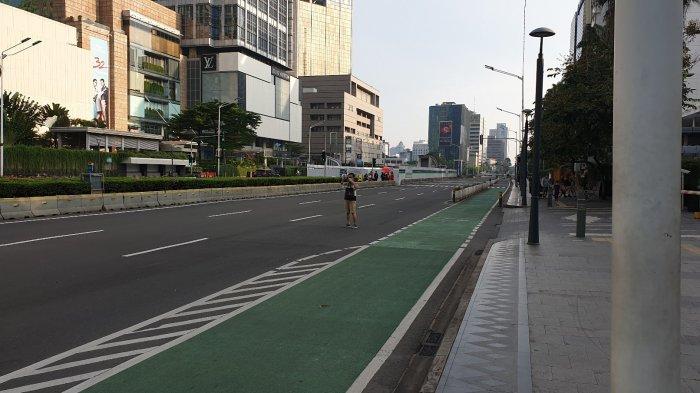 Melihat Kondisi Lengang Jalan di Jakarta Saat Hari Raya Idulfitri 1443 ...