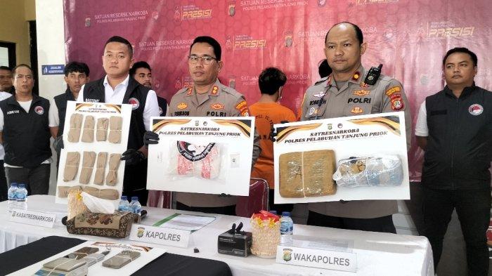 Polres Pelabuhan Tanjung Priok Tangkap 3 Pengedar Narkoba Jaringan Jakarta, Ganja-Sabu Disita ...