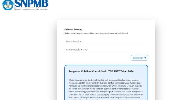 Link Simulasi UTBK SNBT 2024, Lengkap dengan Kisi-kisi serta Materi Soal yang Diujikan ...