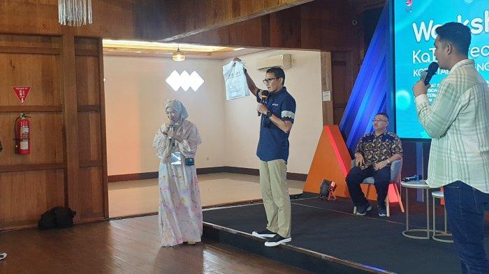 Menparekraf Sandiaga Uno Sambangi UMKM Kota Tangerang, Dorong Bisa Bersaing dengan Merek Raksasa ...