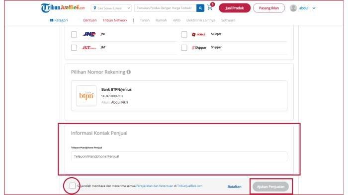 Cara Jualan dan Beli Produk yang Aman di TribunJualBeli - Halaman 2 ...