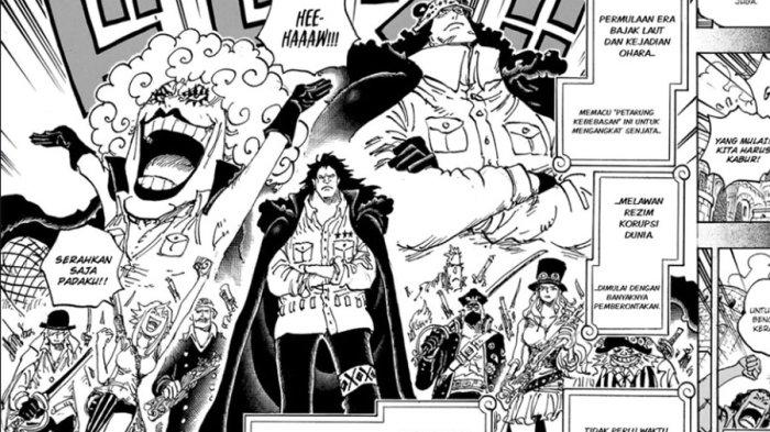Spoiler Manga One Piece 1098, Ginny Rupanya Diperistri oleh Tenryuubito ...