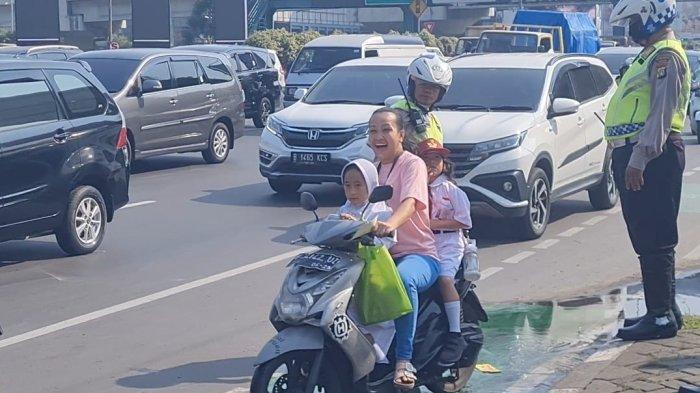 Hari Pertama Operasi Patuh Jaya di Kota Bekasi, Banyak Pemotor Tak Pakai Helm Terjaring Razia ...