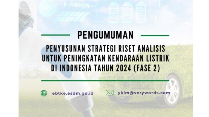 Lelang Penyusunan Strategi Riset Analisis untuk Peningkatan Kendaraan ...