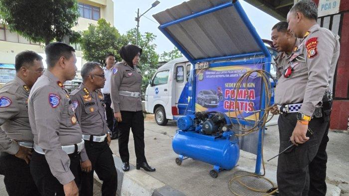 Satlantas Jakarta Timur Sediakan Layanan Isi Angin Gratis di Jatinegara ...