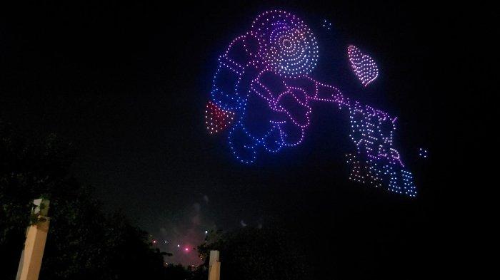 Menyaksikan Tahun Berganti di Pantai Ancol: 1.000 Drone Tutup 2024, Semarak Kembang Api Sambut ...