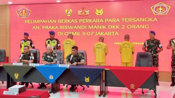 Oditur Militer akan Hadirkan Orangtua dan 3 Tersangka Sipil di Sidang ...