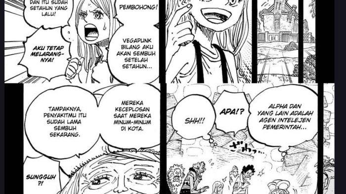 Spoiler Manga One Piece 1102, Pencarian Kuma hingga Bonney Menjadi Bajak Laut - Tribunjakarta.com