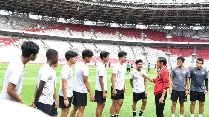 Presiden Jokowi ke Timnas Indonesia U-20: Saya Juga Sedih, Tapi Enggak Mau Larut - Tribunjakarta.com