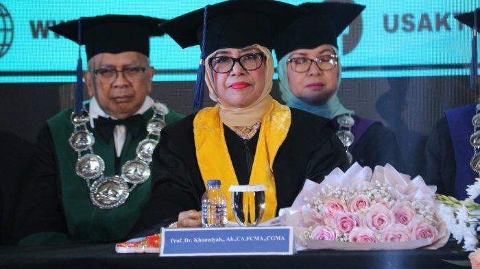 Universitas Trisakti Kukuhkan Prof Khomsiyah Sebagai Guru Besar Ke-65 Sepanjang Sejarah Kampus ...