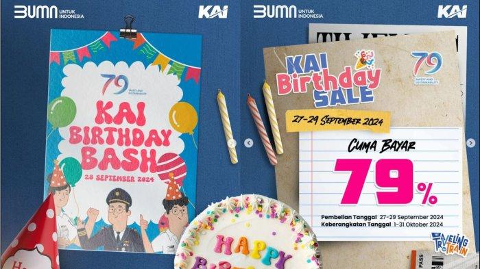 Syarat Beli Tiket Kereta Promo HUT ke-79 KAI, Kelas Eksekutif Cuma ...