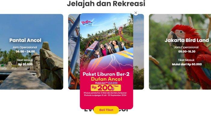 Promo Tiket Masuk Ancol Berlaku Sampai 30 September 2024, Begini Syarat ...