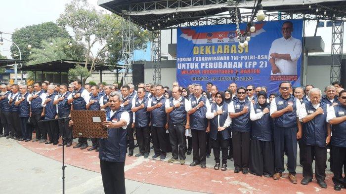Purnawirawan TNI-POLRI dan ASN Gelar Deklarasi Dukung Anies Baswedan di Pilpres 2024 ...