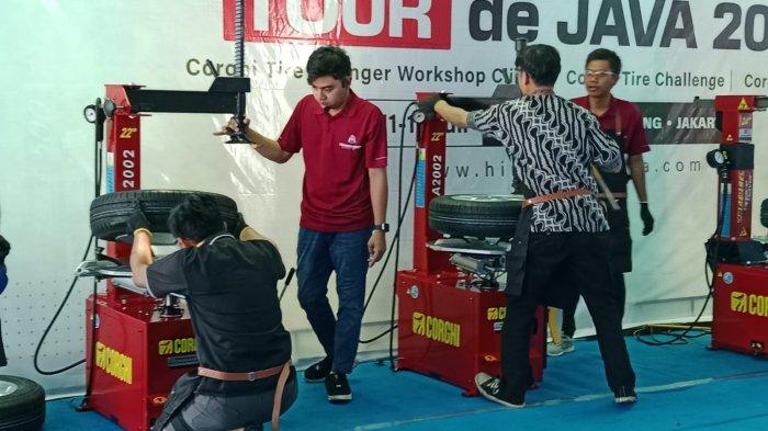 Tour De Java, Cara HPC Gaungkan Keselamatan Berkendara dengan Alat Bongkar Pasang Ban Standar ...