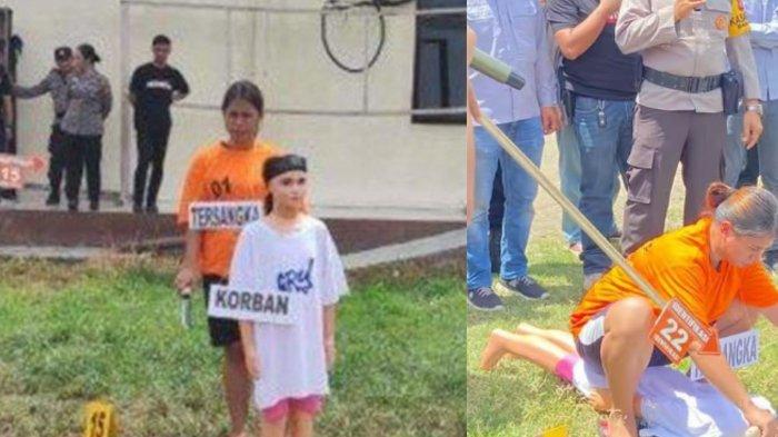 Dramatis Rekonstruksi Pembunuhan Bocah di Boltim, Warga Teriak Aning ...