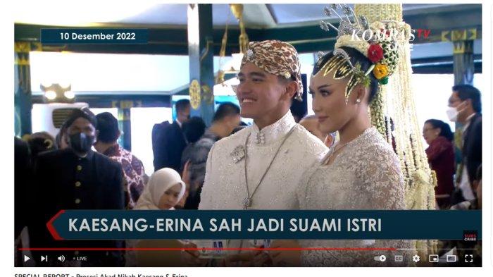 Semringah Lancar Ijab Kabul, Kaesang Pangarep Kini Sah Jadi Suami Erina Gudono: Alhamdulilah ...