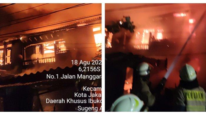 Kebakaran Hebat Melalap Rumah Tinggal di Bukit Duri Jaksel: 16 Unit dan 65 Petugas Gulkarmat ke ...