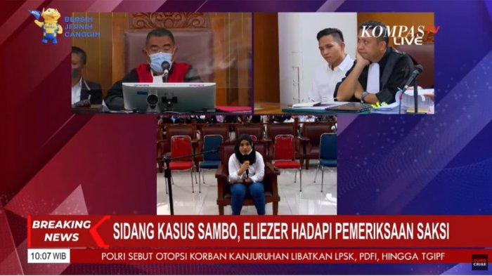 Saat Bharada E Tersenyum Dicurigai JPU Pakai Outfit Seragam dengan ART Ferdy Sambo ...