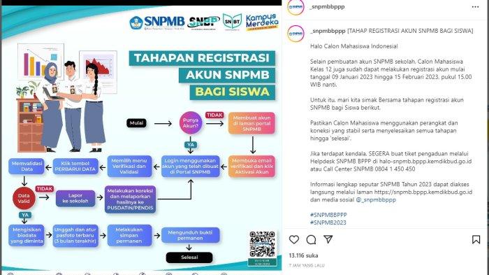 Cara Registrasi Akun SNPMB untuk Daftar SNBP 2023, Disertai Solusi Jika Salah Input Data ...