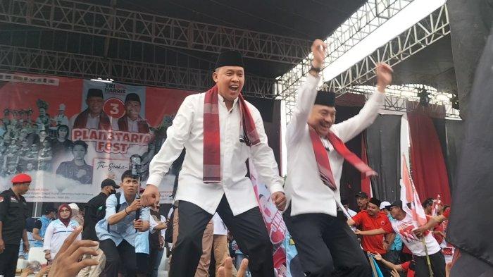 Tutup Kampanye Akbar, Paslon 03 Pilwakot Bekasi Tri-Harris Selebrasi ...