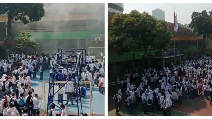 BREAKING NEWS Panel Listrik di SMAN 6 Jakarta Selatan Meledak, Satu ...