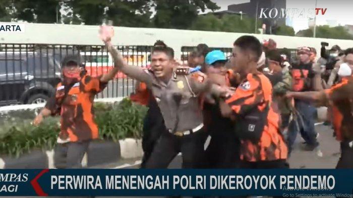 Kondisi Terkini Perwira Polisi yang Dikeroyok Ormas PP, Alami Hematoma dan Robek Perut ...