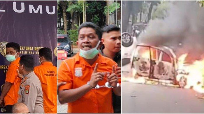 SOSOK TS Ketua Ormas di Depok Disegani, Pasukan Huru-hara Bakar Mobil Polisi, Ada Instruksi ...