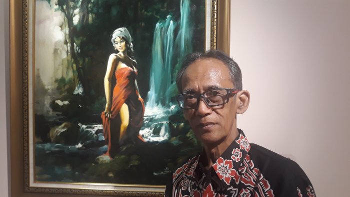 Kisah Basuki Bawono, Pelukis Nyi Roro Kidul yang Karyanya Dipajang di ...